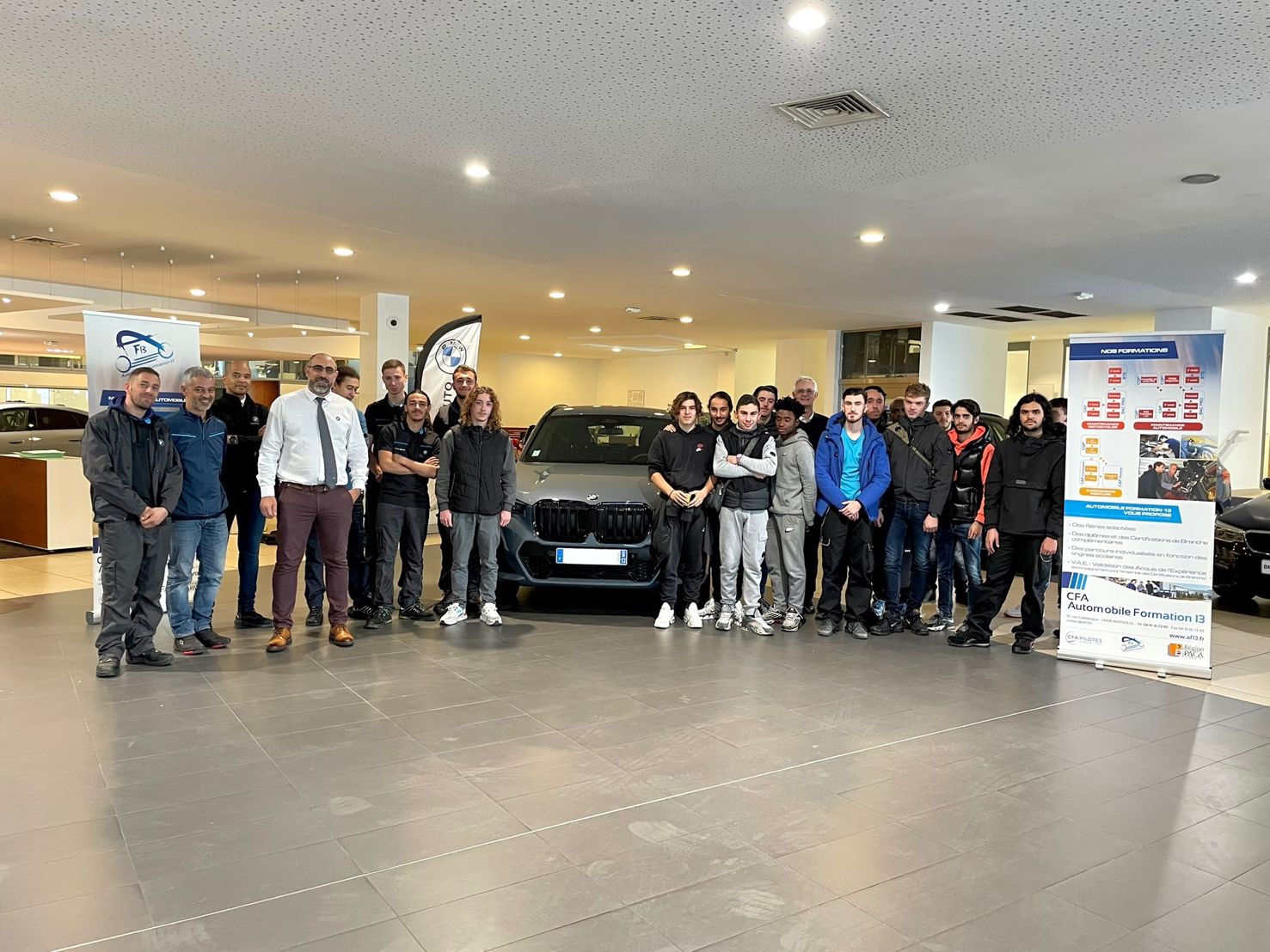 Partenariat CFA 13|BMW Grand Sud Auto Marseille