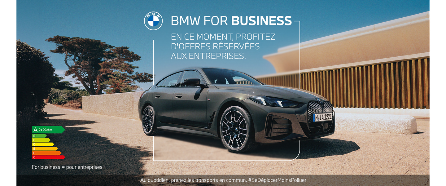 BMW FOR BUSINESS : L’Excellence au Service des Professionnels|BMW GAP ...